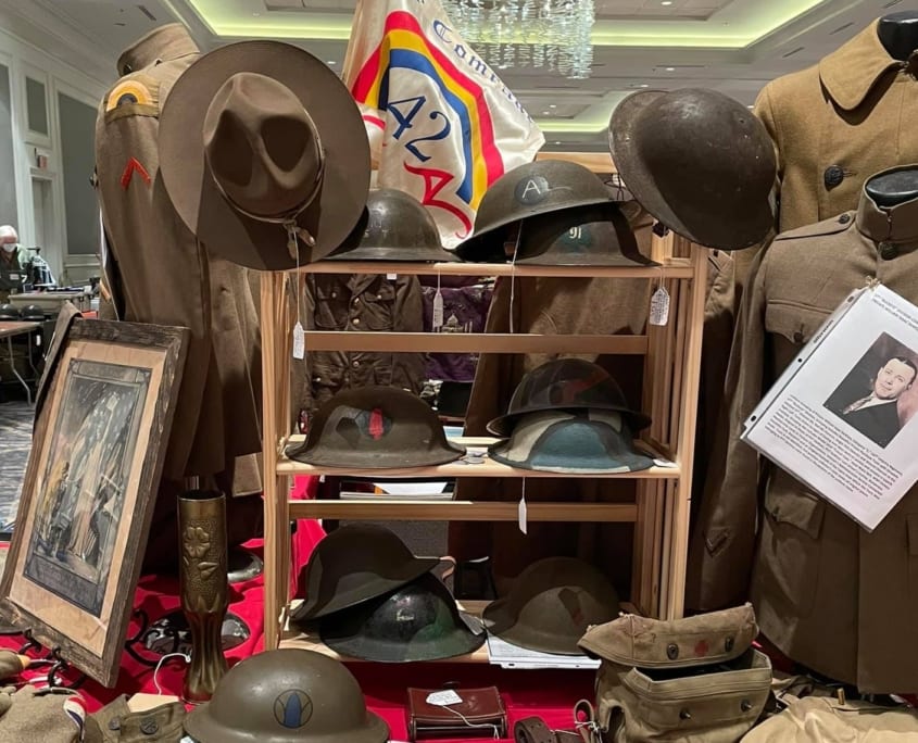 VISITING A MILITARIA SHOW - Greater New Orleans Militaria Show